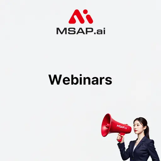 Webinars - MSAP